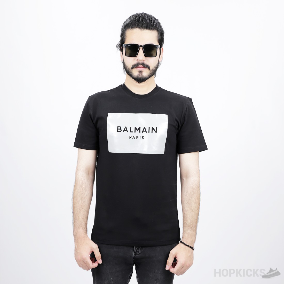 Balmain Black logo T-shirt